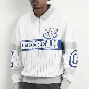 ICECREAM Ic Cubs Collared Quarter Zip