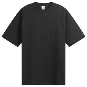 SNOW PEAK Recycled Cotton T-shirt - Black