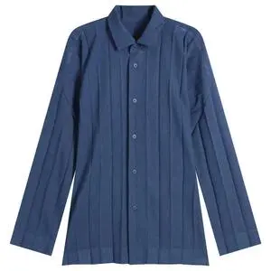 Issey Miyake Pleat Shirt - Navy