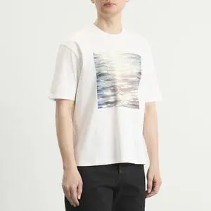 JIL SANDER Wunderlust Wave Print T-shirt
