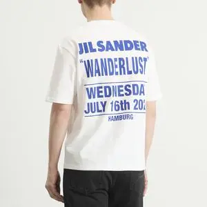JIL SANDER Wunderlust Wave Print T-shirt