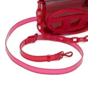 DIESEL 1dr Logo Perspex Handbag
