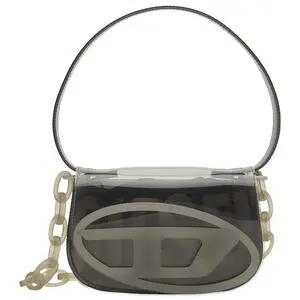 DIESEL 1dr Logo Perspex Handbag