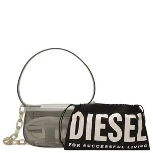 DIESEL 1dr Logo Perspex Handbag