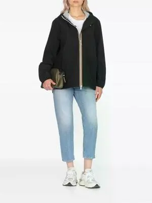 K-WAY Marguerite Hooded Zip-front Jacket