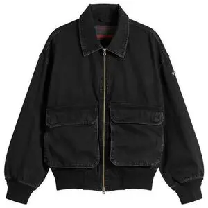 DIESEL Kurz Denim Bomber Jacket