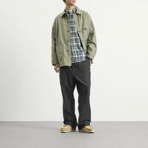 Needles Reversed Sateen Coverall Jacket