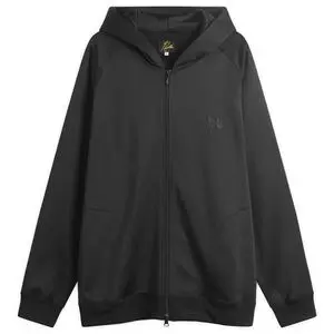 Needles Bright Jersey Zip Hoodie - Black