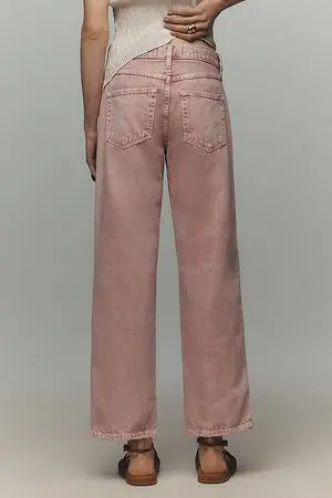 AMO Billie Mid-rise Straight-leg Jeans