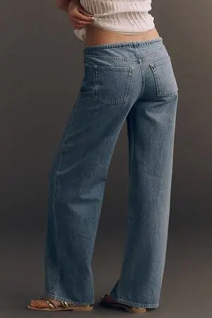 DL1961 Sienna Aura Drawstring Wide-leg Jeans
