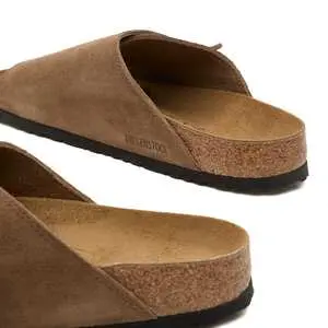 BIRKENSTOCK Solana Leve Slides - Dark Tea