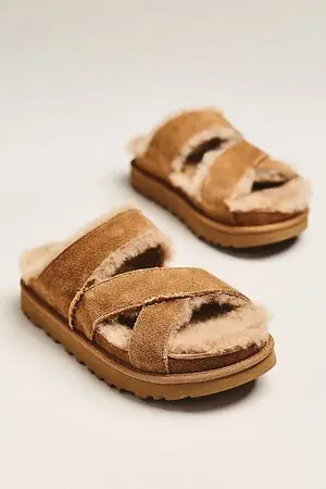 UGG Greenport Cross Strap Slide Sandals