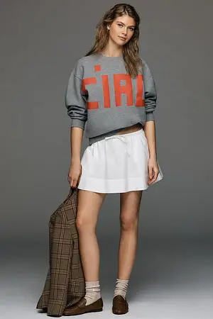 Clare V. Ciao Cotton Sweatshirt