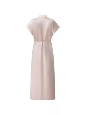 Shanghai Tang Knotted Silk Dress