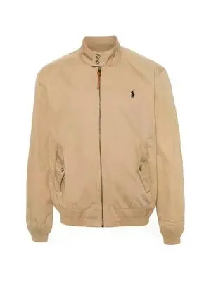 Polo Ralph Lauren Logo-detail Twill Jacket - Neutrals