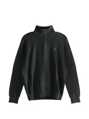 Polo Ralph Lauren Long Sleeve Zip Sweater - Black