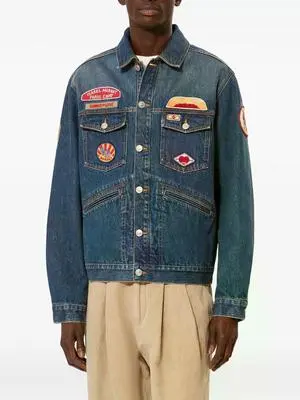 MARANT Jarvey Embroidered Denim Jacket