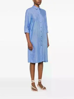 CALIBAN Buttoned Shirt Dress
