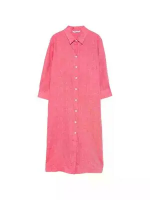 CALIBAN Buttoned Shirt Mini Dress