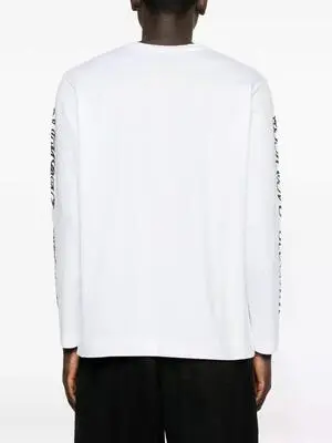 Simone Rocha Printed Long-sleeve T-shirt - White