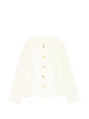 Liviana Conti Buttoned Jacket - Neutrals