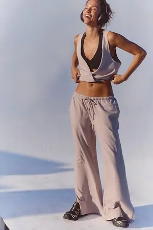 Free People Hot Shot V-neck Set - Goal Post