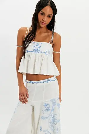 Free People Delft Dreams Pant Set