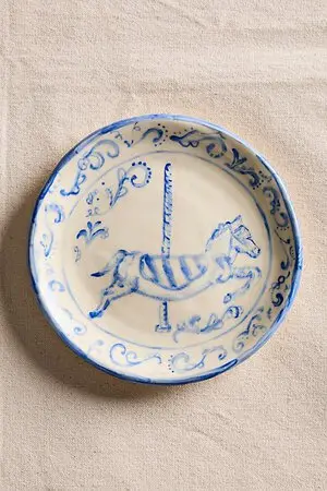CERAMICSALYSSA Carousel Plate