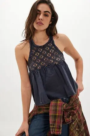 Free People Wandering Light Top - Twinkling Twilight