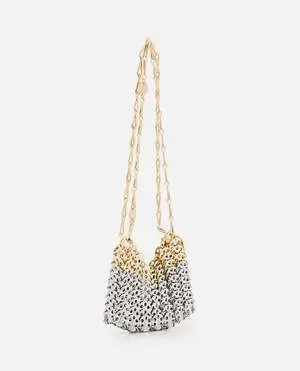Rabanne 1969 Nano Skyline Shoulder Bag - Silver