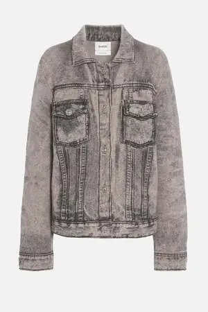 BARRIE Printed Denim Jacket