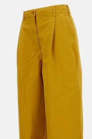 CASEY & CASEY Cotton Wide-leg Trousers