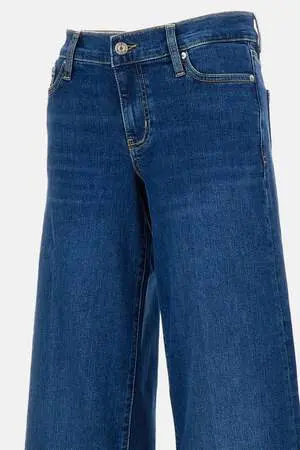 FRAME Low-rise Slim Wide-leg Jeans - Blue