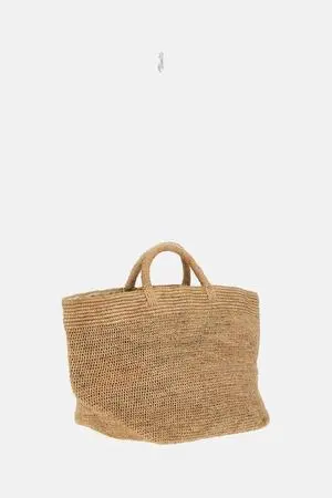 IBELIV Large Raffia Handbag
