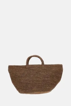 IBELIV Large Raffia Carryall Bag