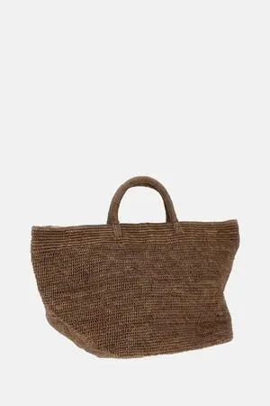 IBELIV Large Raffia Carryall Bag