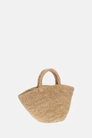 IBELIV Raffia Handbag - Beige