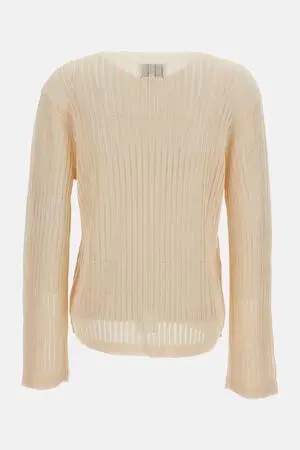 Loulou De Saison Semi-transparent Hedora Sweater - Rose