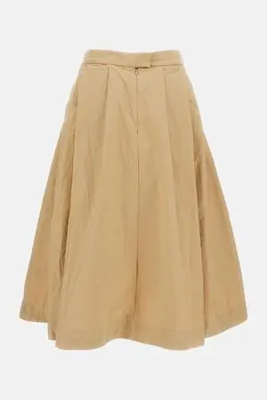 CASEY & CASEY Flared Pleated Skirt