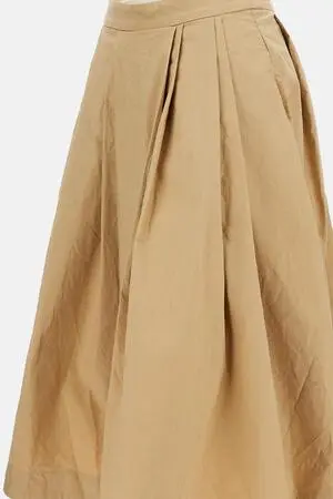 CASEY & CASEY Flared Pleated Skirt