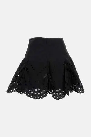 Charo Ruiz Ibiza Sail Skirt - Black