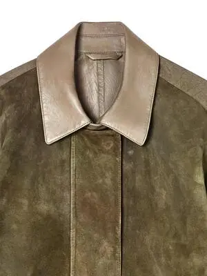 Giorgio Armani Suede Bomber Jacket