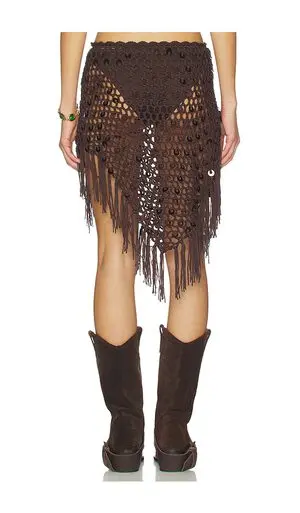 MORE TO COME Lorelai Crochet Skirt