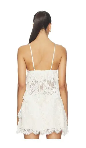 LOVERS AND FRIENDS Jen Top With Lace Detailing