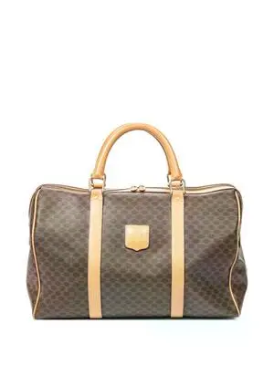 Celine Macadam Holdall - Brown