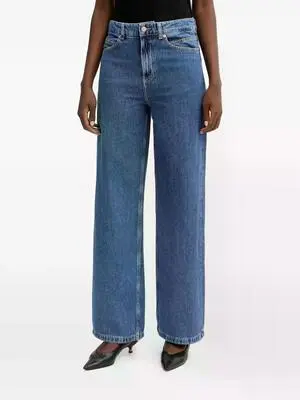 BOSS Wide-leg Jeans - Blue
