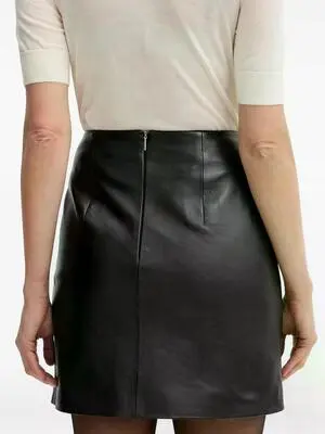 BOSS Leather Mini Skirt