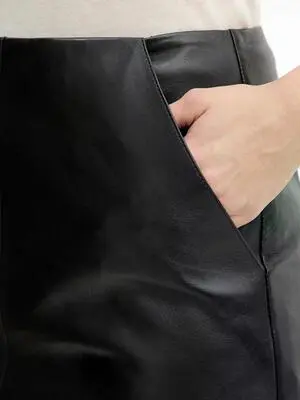 BOSS Leather Mini Skirt