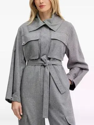 BOSS Belted Jumpsuit - Grey