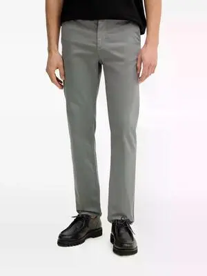 BOSS Tapered-fit Chino Trousers - Grey